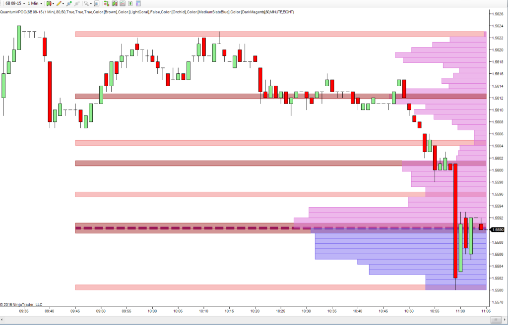 Volume Point Of Control Vpoc Indicator For Ninjatrader Quantum